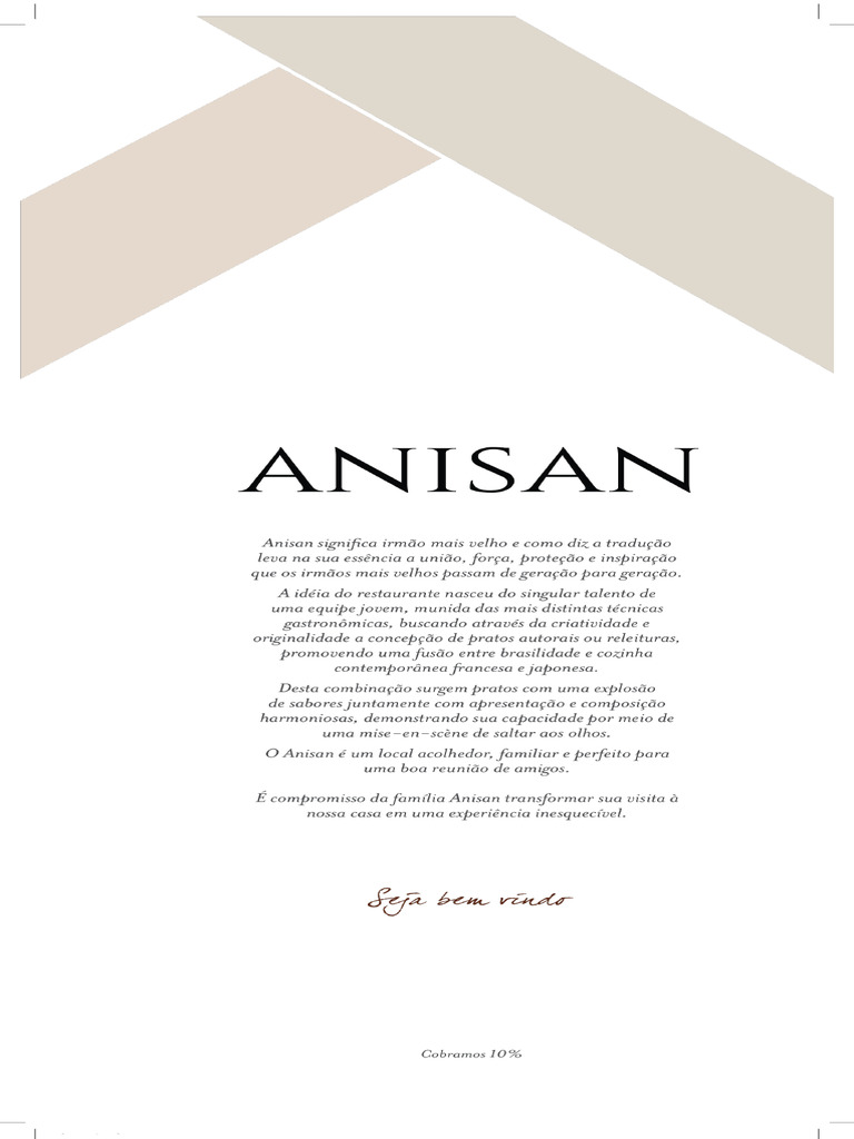 Cardápio Do Anisan | PDF | Gin | Rum