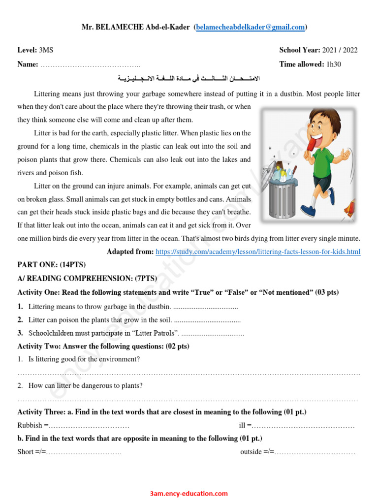 Littering Awareness and Prevention Guide | PDF | Waste | Economy And ...