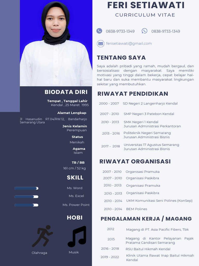 CV Feri Setiawati | PDF