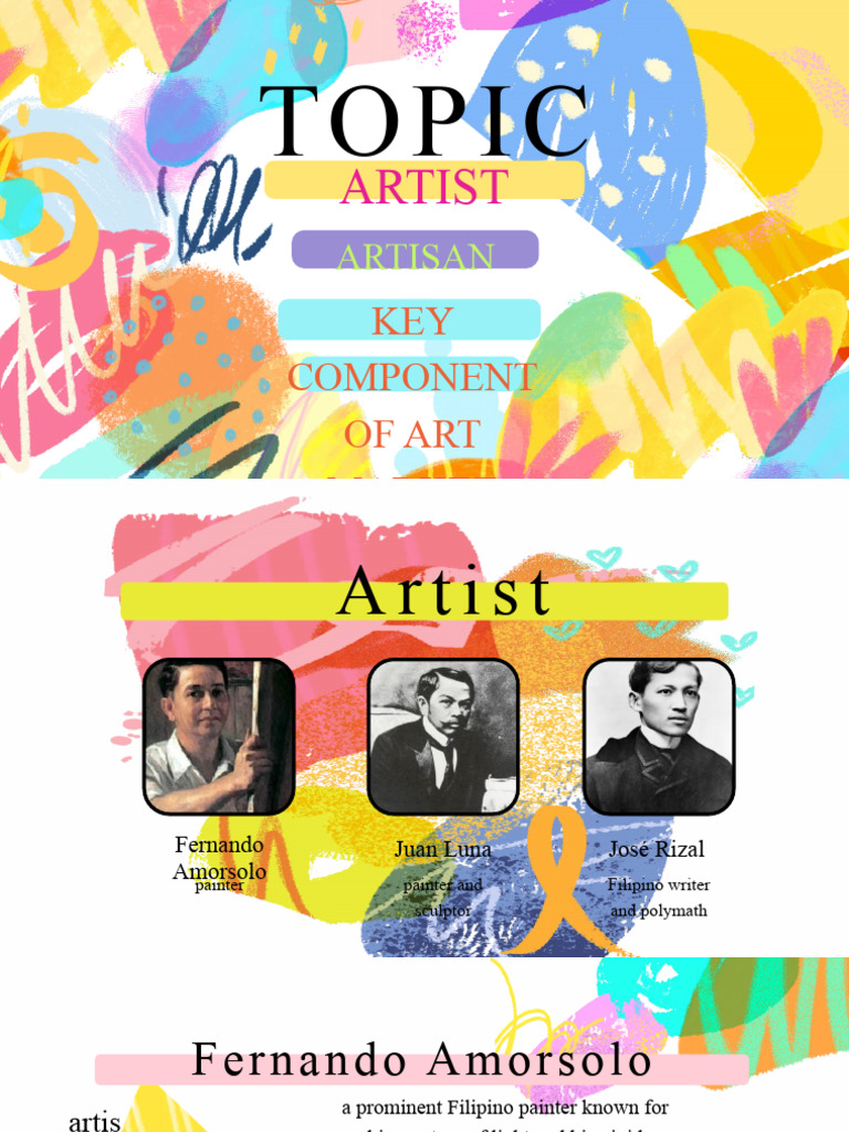 Topic: Artist | PDF | The Arts