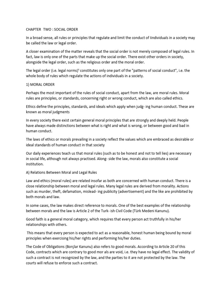 Chapter Two | PDF | Morality | Secularism