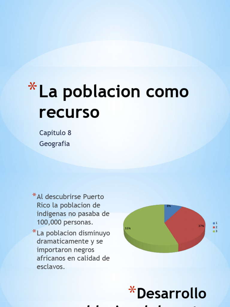 La Poblacion Como Recurso Capitulo 8 | PDF | Población | Tasa de mortalidad