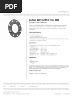 Garlock Style 3000 Spec Sheet - (NA) 2016-11 en | PDF | Materials ...