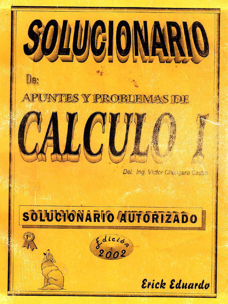 Solucionario Chungara Calculo 1 | PDF