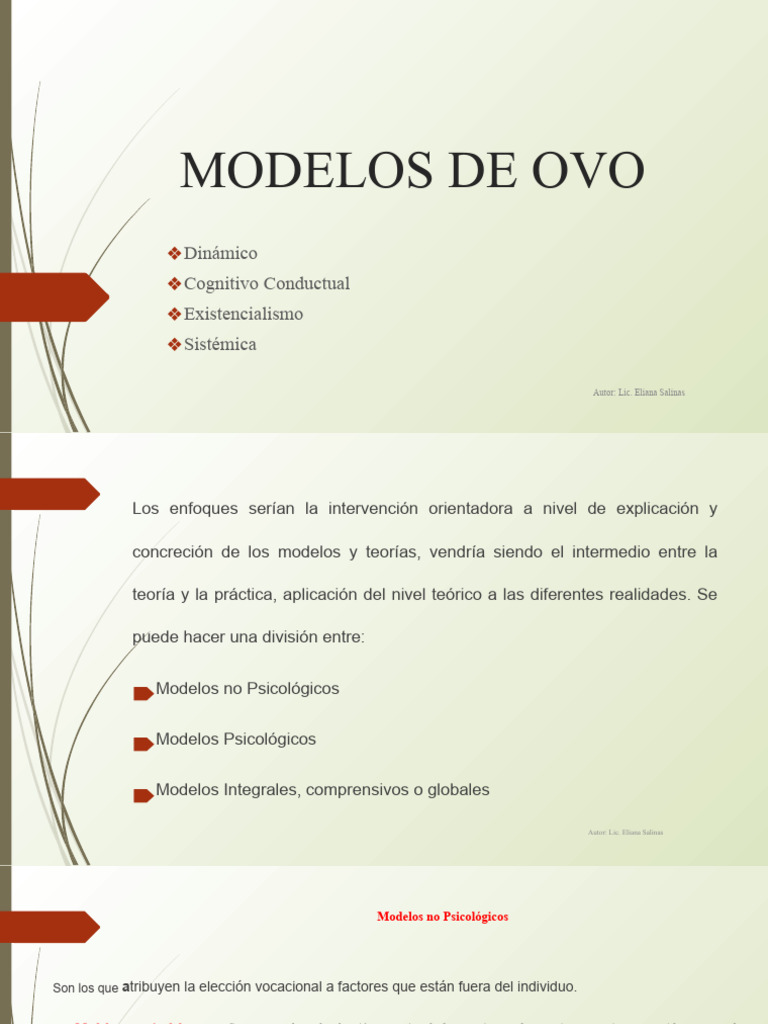 4 - U1 C Modelos de OVO-Modelo Dinámico - Rodolfo Bohoslavsky - Silvia ...