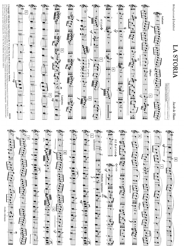 Euphonium (Clave de Sol) | PDF