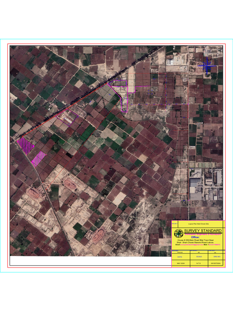 Land Survey Layout Plan | PDF