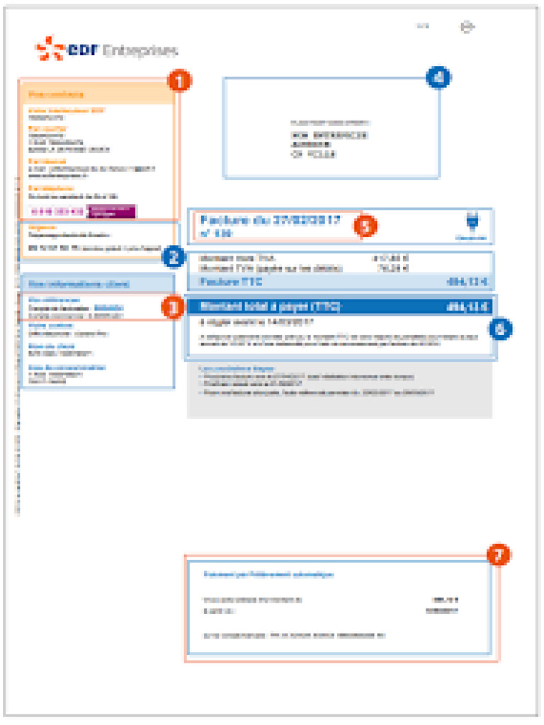 facture EDF | PDF