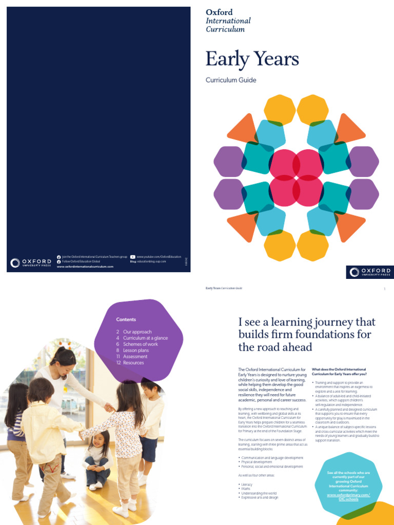 Oic Earlyyears Guide | PDF | Curriculum | Conversation