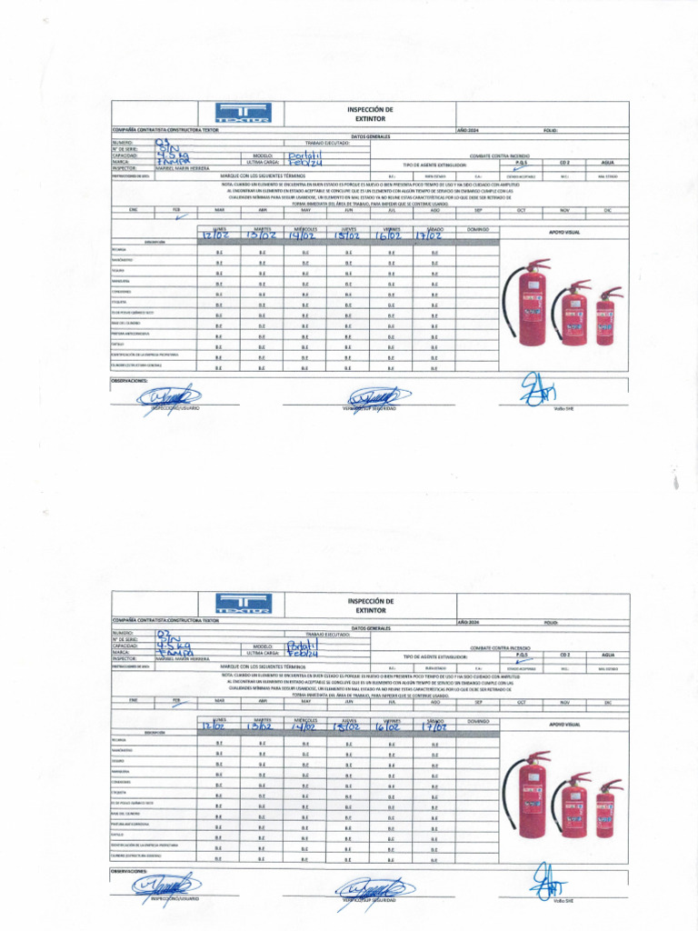 8.check - List de Extintores | PDF