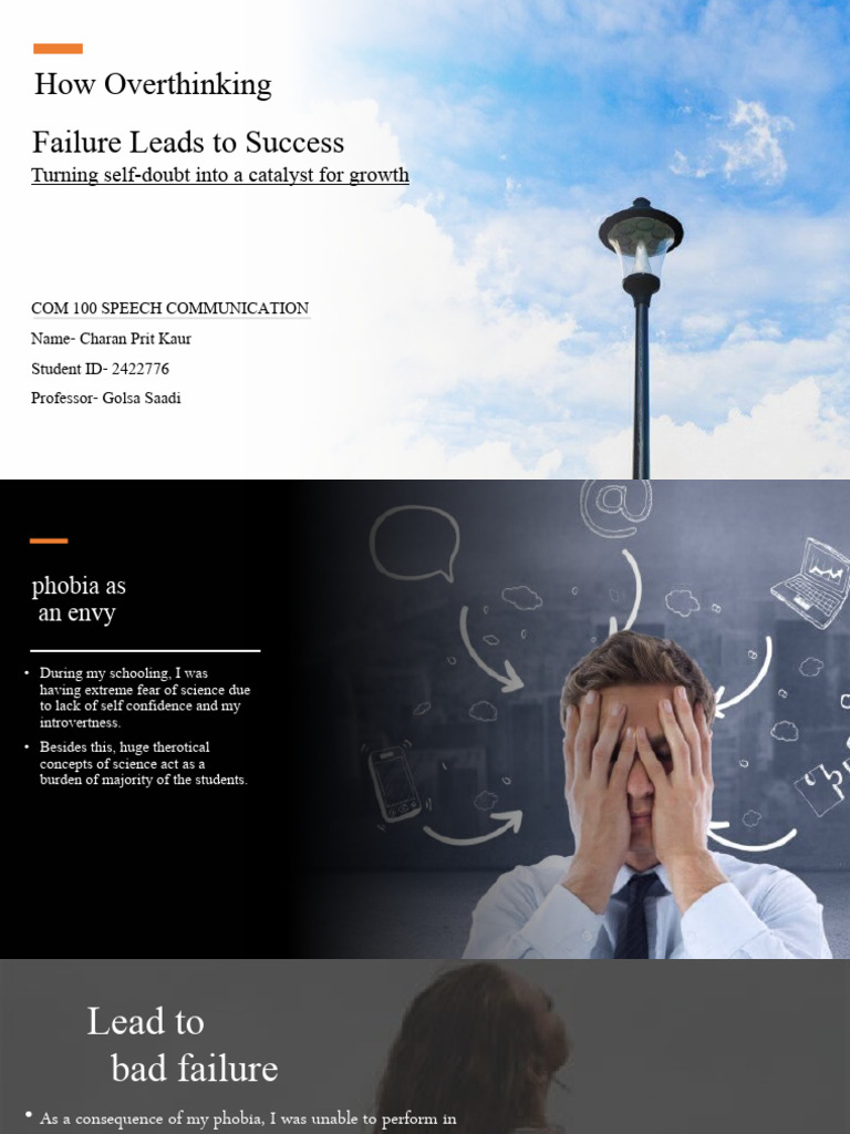 How Overthinking Failure Leads to Success | PDF