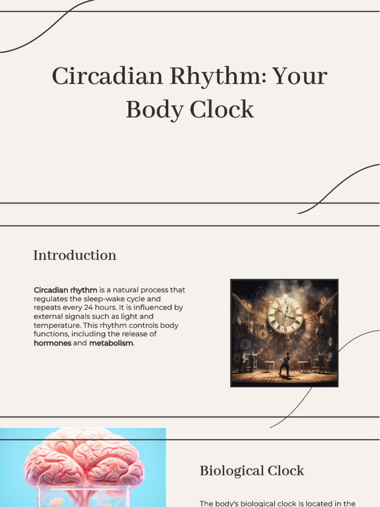Understanding Circadian Rhythm Effects | PDF | Self-Improvement | Lifestyle