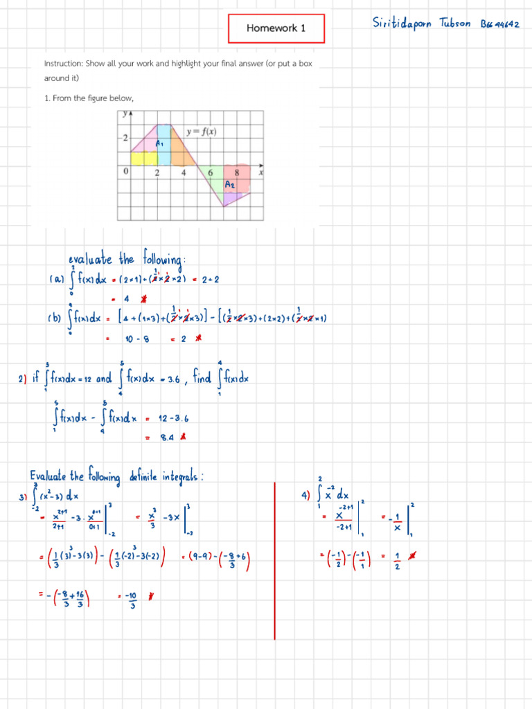 Siritidaporn Tubson HW1 PDF | PDF