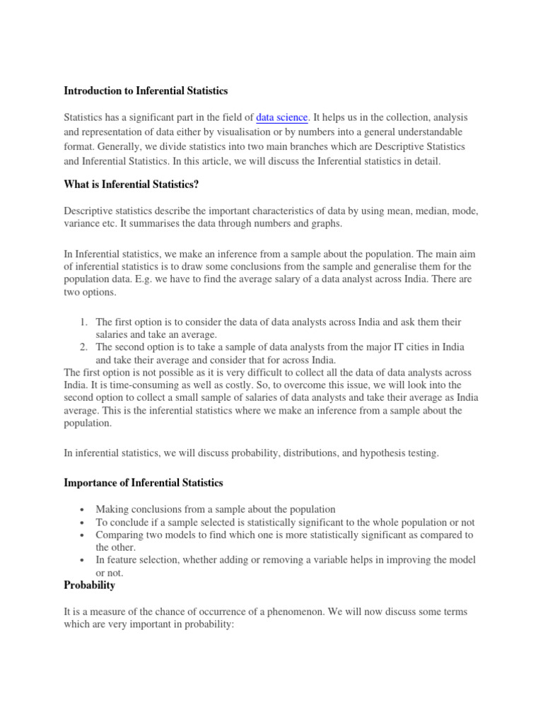 Unit 4 | PDF | Statistics | Random Variable