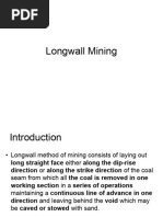 03 Longwall Mining | PDF | Coal Mining