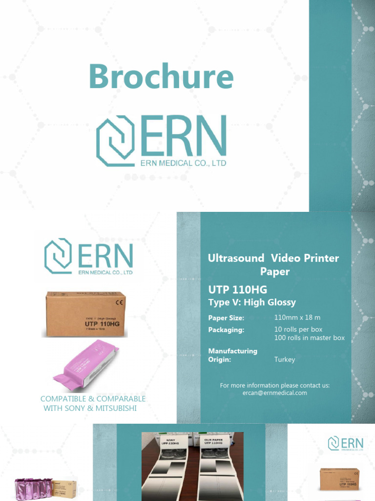 Ern Brochure | PDF | Printer (Computing) | Manufactured Goods