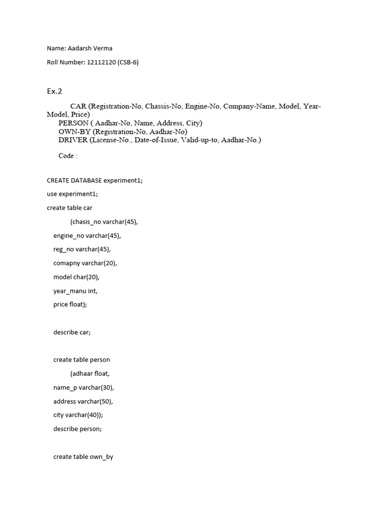 Dbms File | PDF | Databases | Data