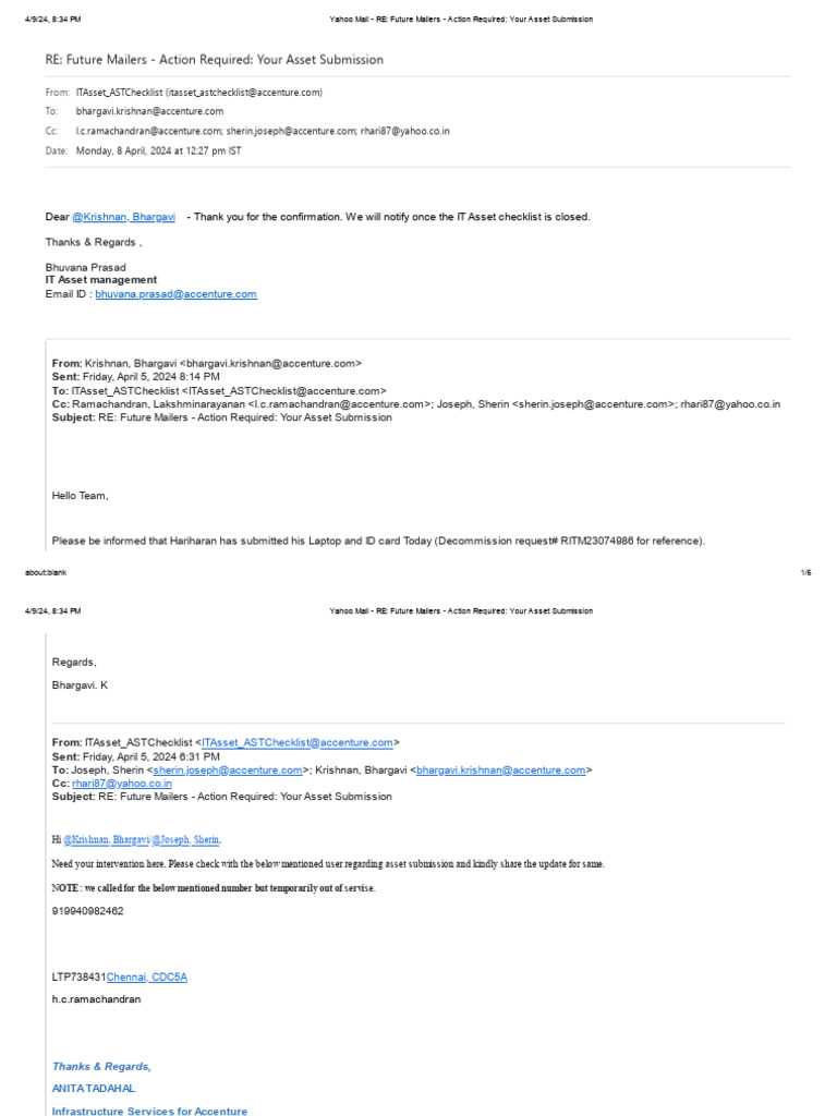 Future Mailers - Action Required - Your Asset Submission | PDF ...