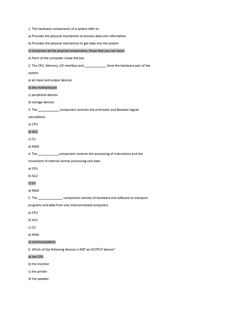 Op Tutorial1 | PDF | Computer Data Storage | Central Processing Unit