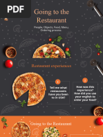 ESL Lesson Plan: Ordering Food | PDF | Restaurants | Lesson Plan