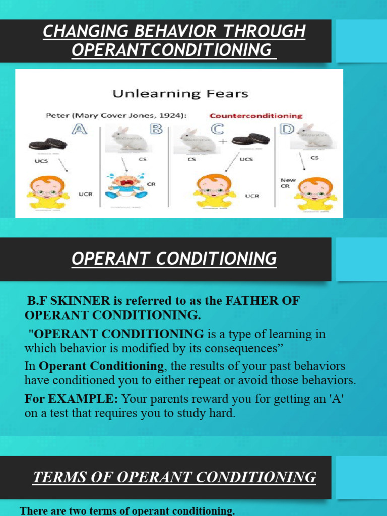Understanding Operant Conditioning Basics | PDF | Reinforcement ...