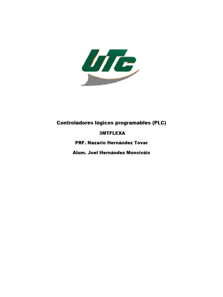Arquitectura y Funciones de PLCs | PDF | Controlador lógico programable ...