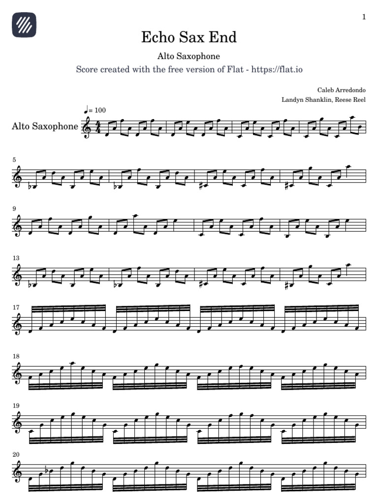 Echo Sax End | PDF | Art