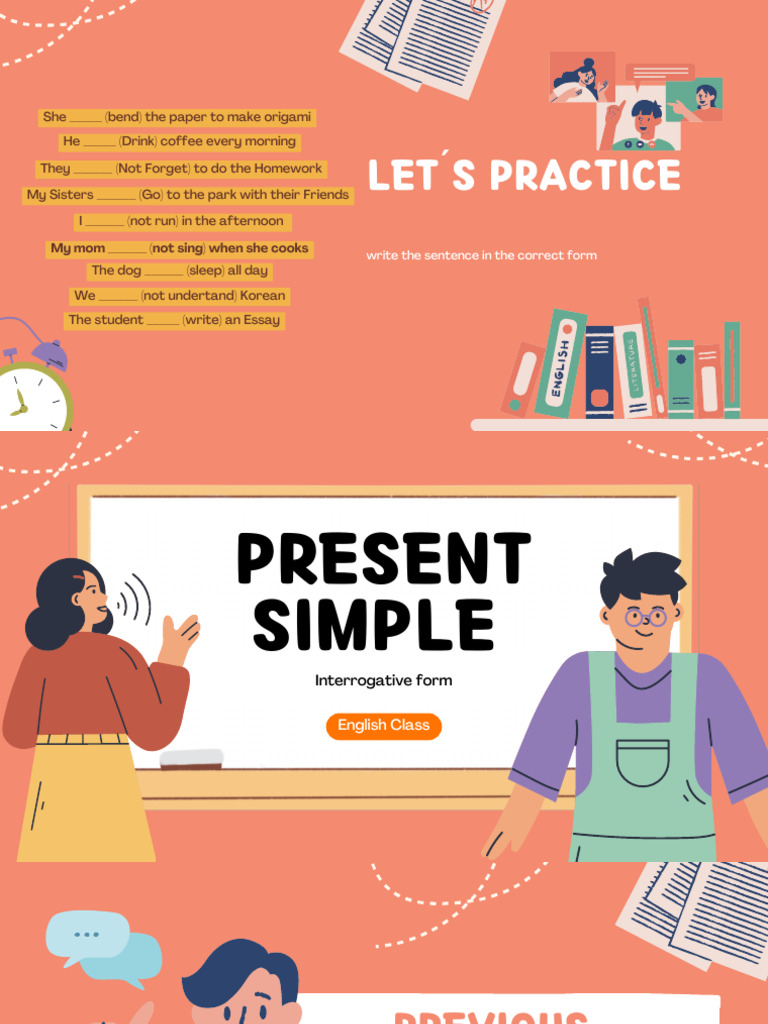 Present Simple Interrogative | PDF | Linguistics