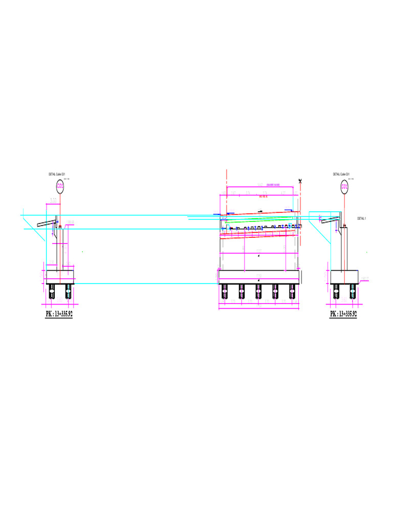 PK: 13+335.92 PK: 13+335.92: DETAIL Culée C01 DETAIL Culée C01 | PDF