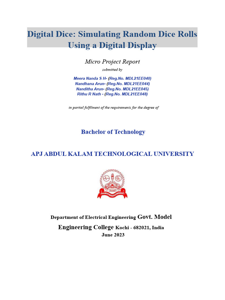 De Micro Project 2 | PDF | Electronic Circuits | Electronic Oscillator