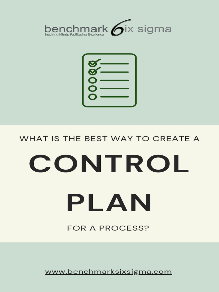 Control Plan | PDF | Six Sigma