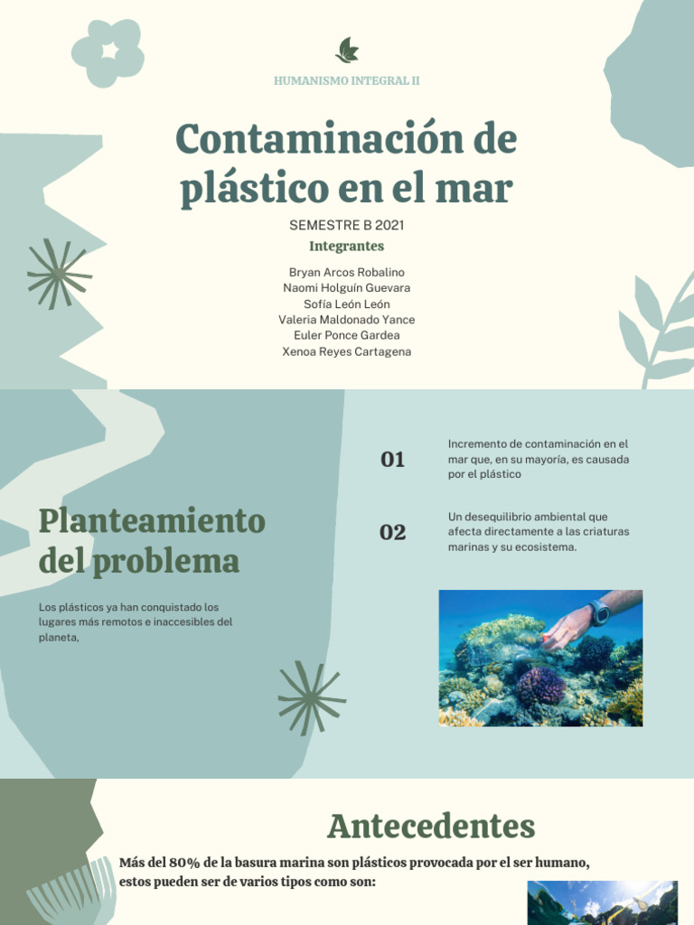 Reducción de Plásticos en Guayas | PDF | El plastico | Contaminación