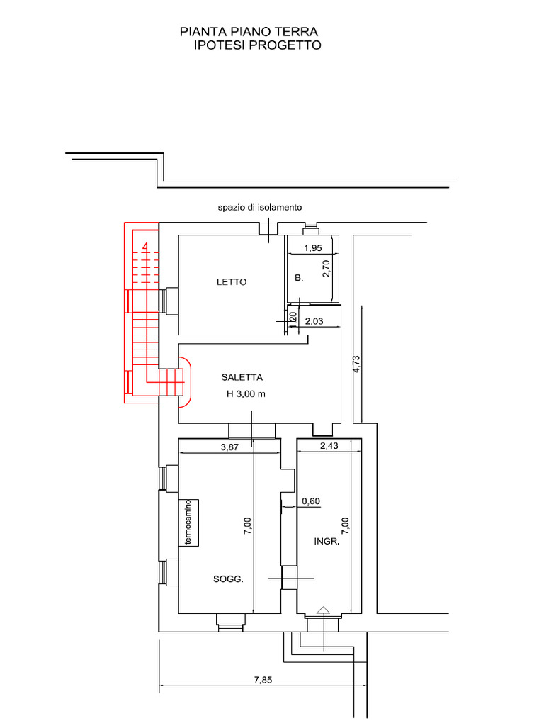 Piano Terra Progetto | PDF