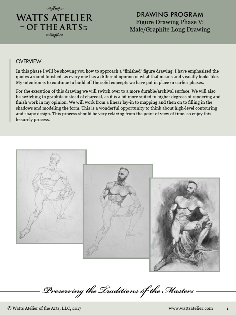 Advanced Figure Drawing Guide | PDF | Figure Drawing | Pencil