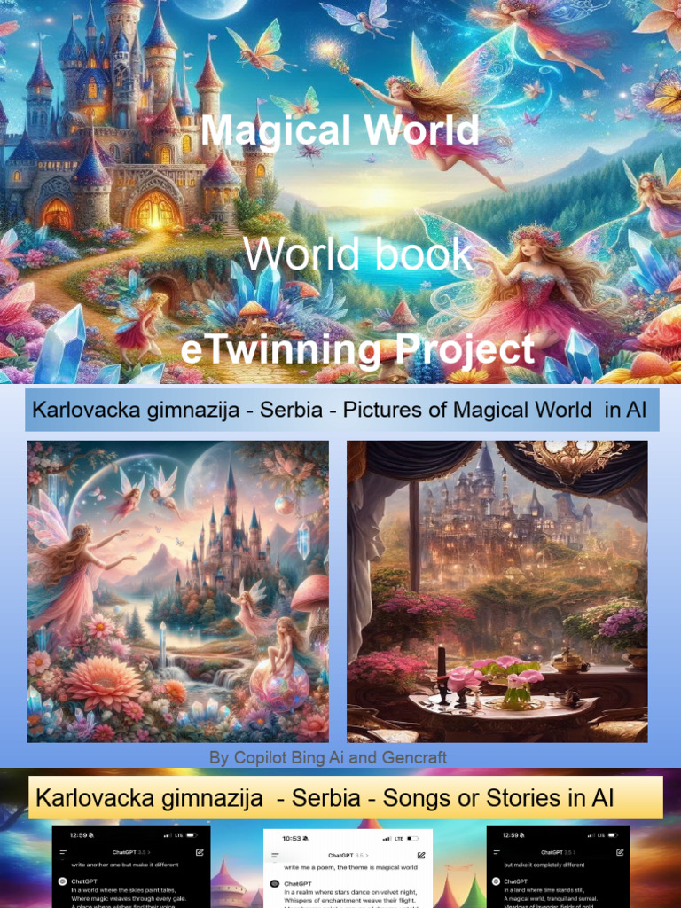 Magical World: AI Creations and Stories | PDF