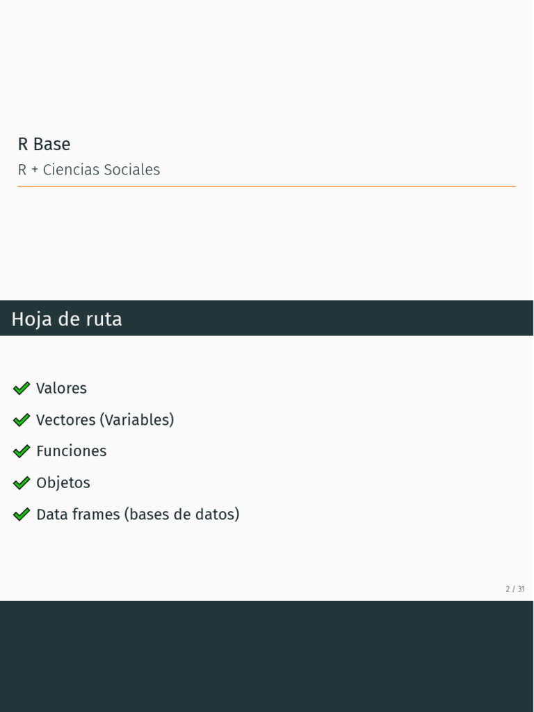R Base | PDF | Función (Matemáticas) | Matemáticas