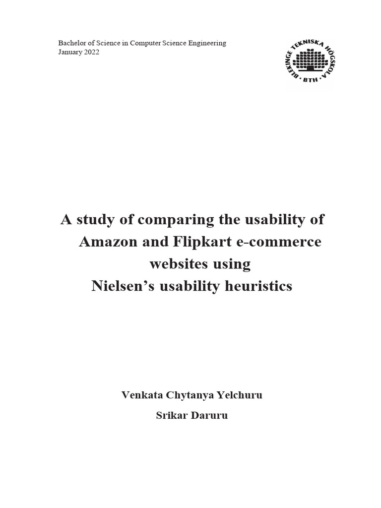 FULLTEXT02 | Download Free PDF | Usability | E Commerce