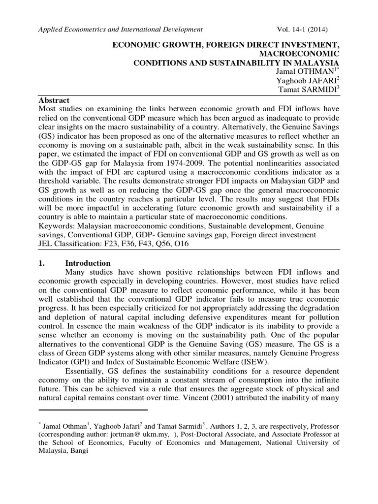 Paper 1 | PDF | Economic Growth | Macroeconomics