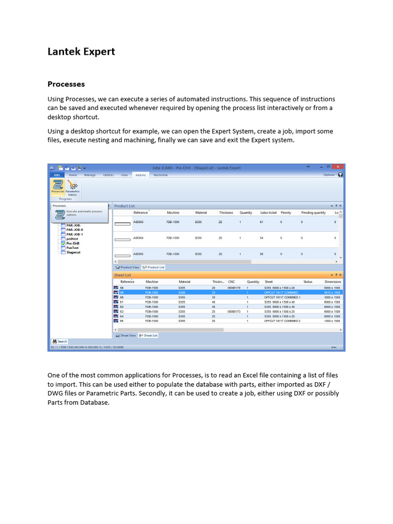 Using Processes Pdf Microsoft Excel Computer File