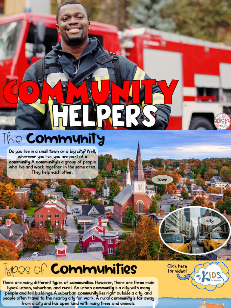 Community Helpers Presentation Secured | PDF