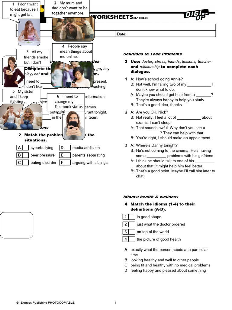 Revision Sheet 1 | PDF