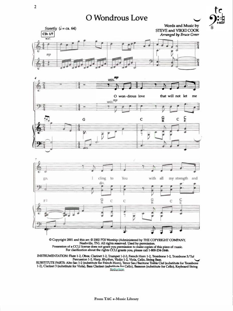 O Wondrous Love-2 | PDF | Art