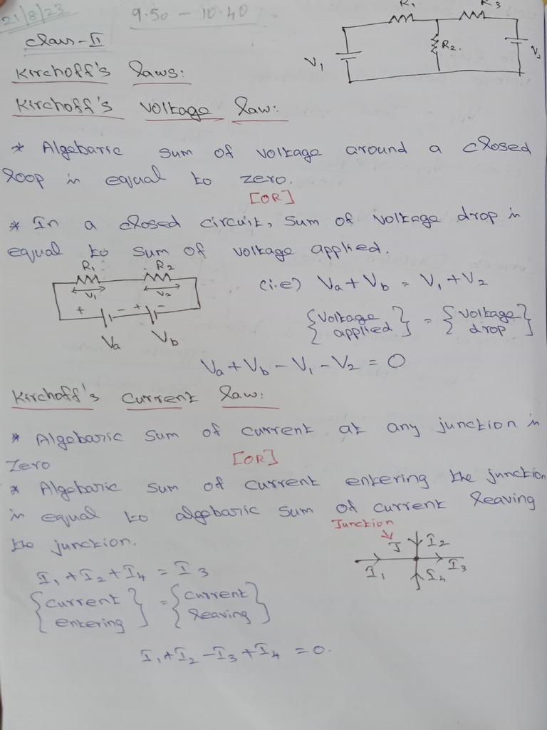 Unit 1 DC Circuits | Download Free PDF | Voltage | Electrical Engineering