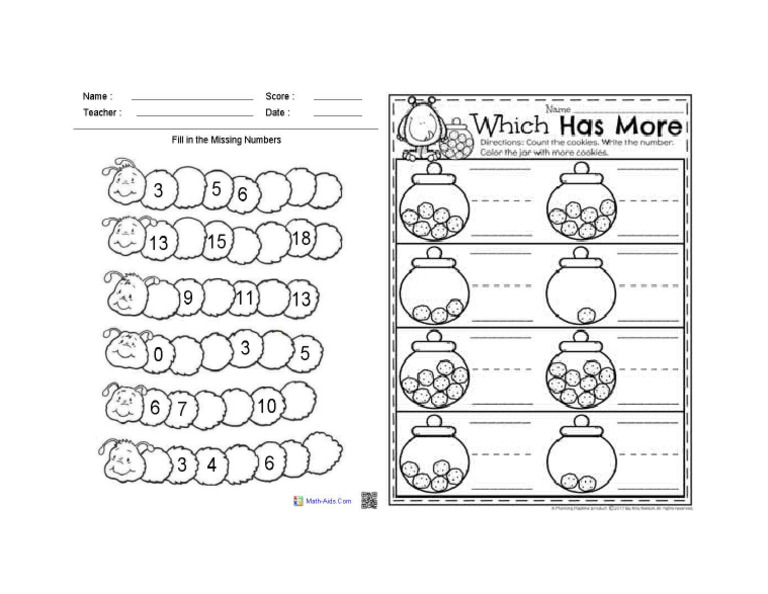 Numbers Second Grade | PDF