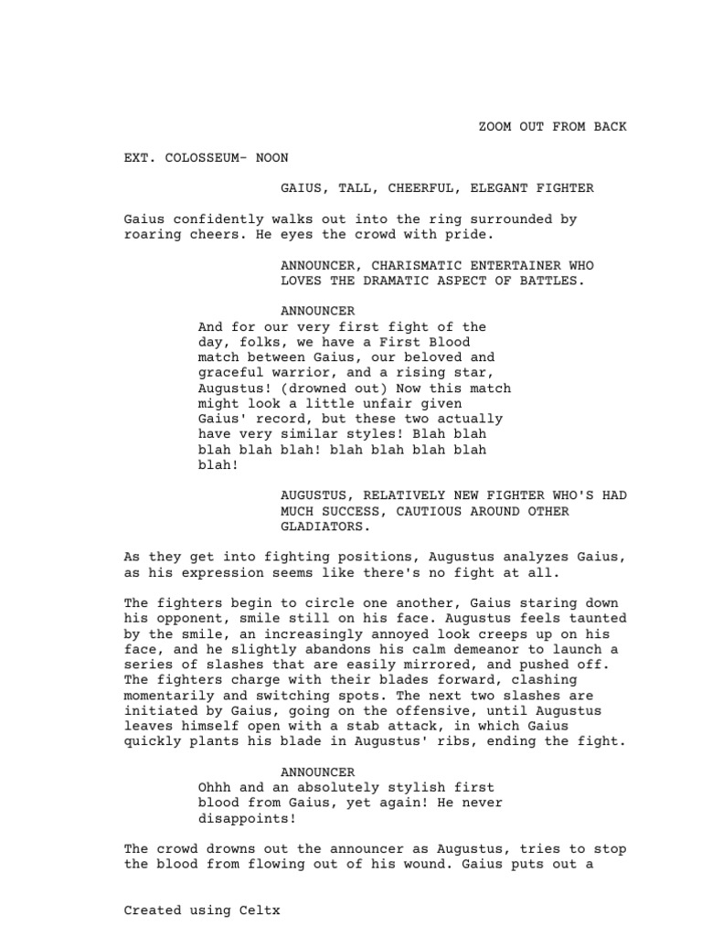 Script My Project | PDF