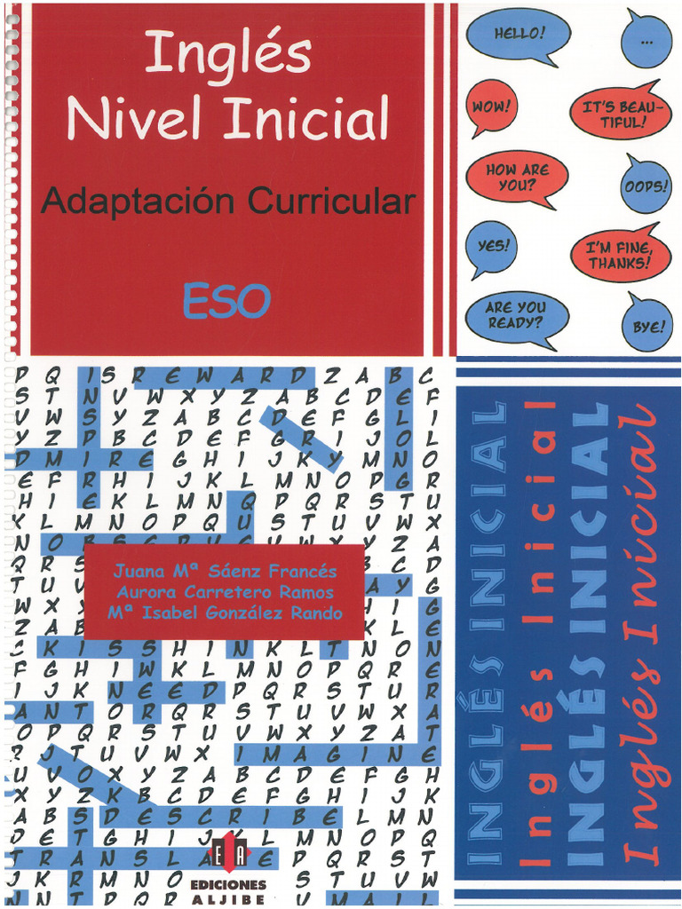 Adaptacion Curricular Ingles Nivel Inicial | PDF