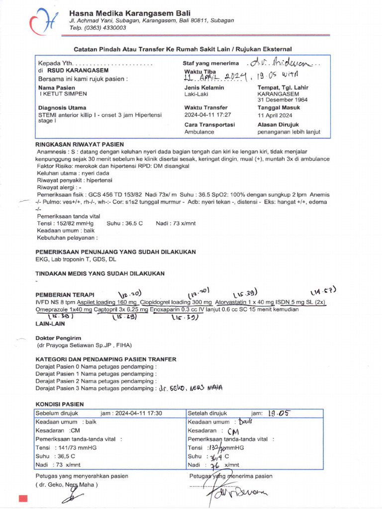 New Bukti Dokumentasi Formulir Rujukan Eksternal (Sistem) | PDF