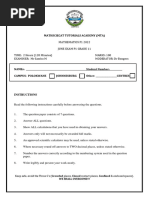 Physical Sciences Memo Mar-2024 Grade 11 Controlled Test | PDF | Force ...