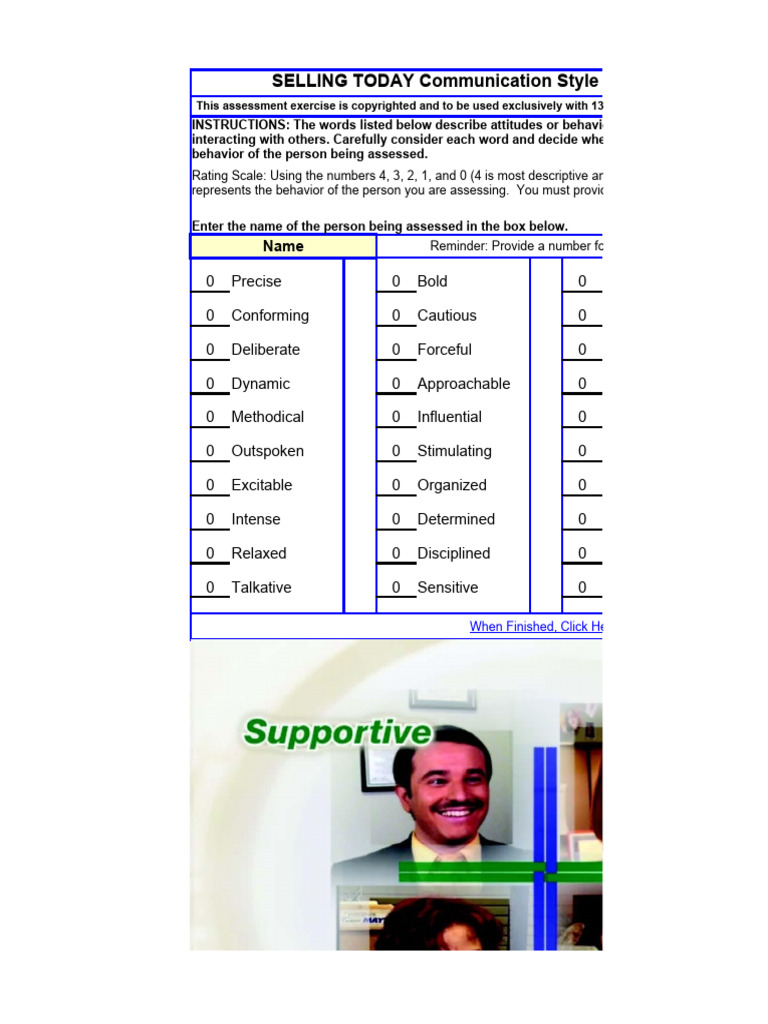 IC 4 - Manning14e - Comm Style Assessment | PDF | Communication | Happiness