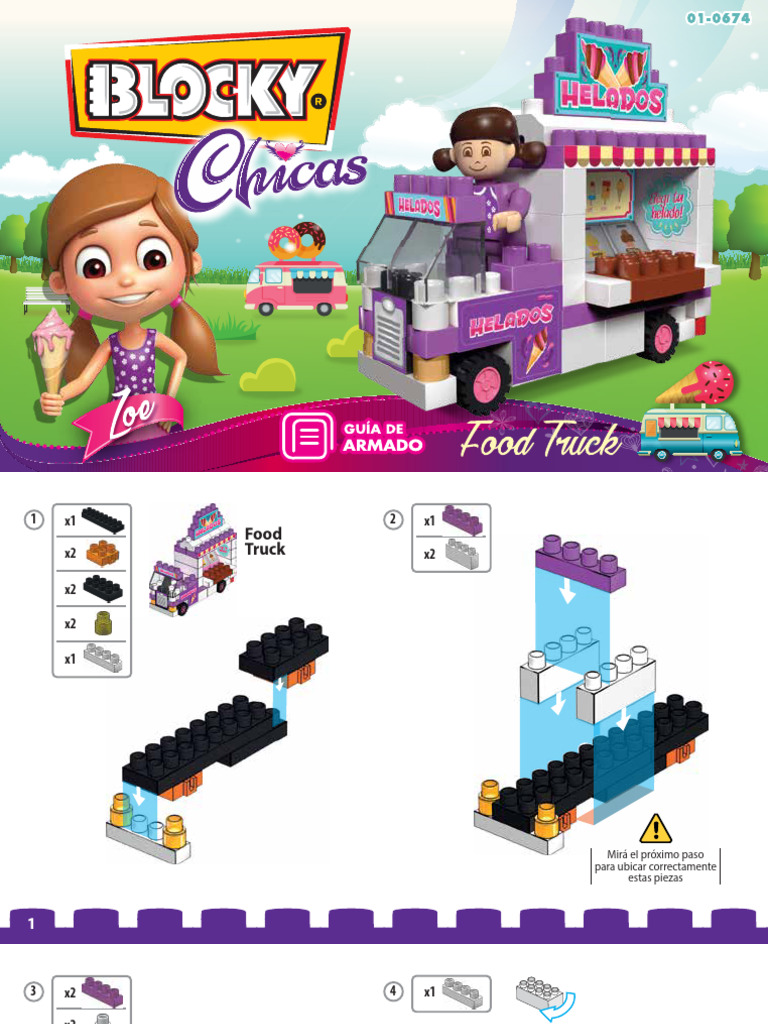 BLOCKY CHICAS Foodtruck Manual | PDF